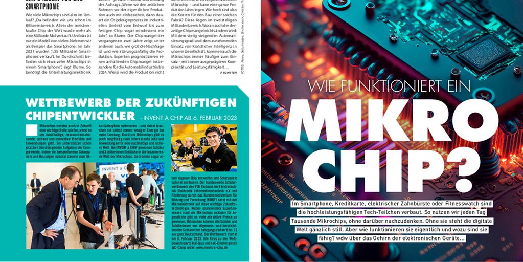 Wie funktioniert ein Mikrochip?